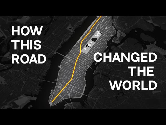 Broadway Bridge Manhattan Map