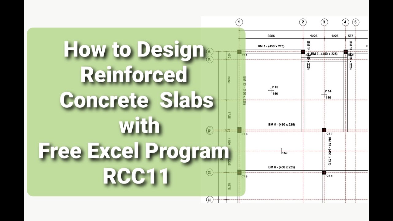 How to Design Reinforced concrete Slabs with Free Excel Package RCC11 3 ...