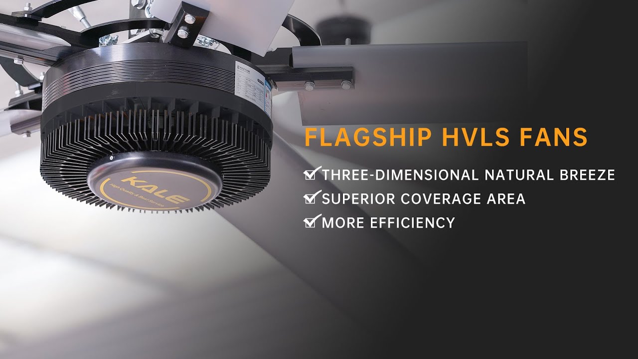 【Kale Fans】HVLS Ceiling Fans in Locke's Park - YouTube