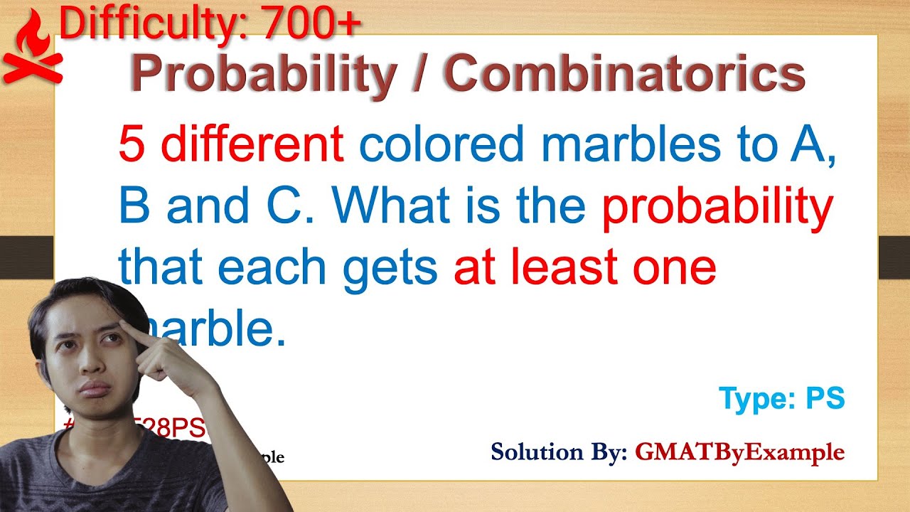 GMAT 700+ Probability 😱 Step by Step solution to GMAT Probability practice - distribute items ...
