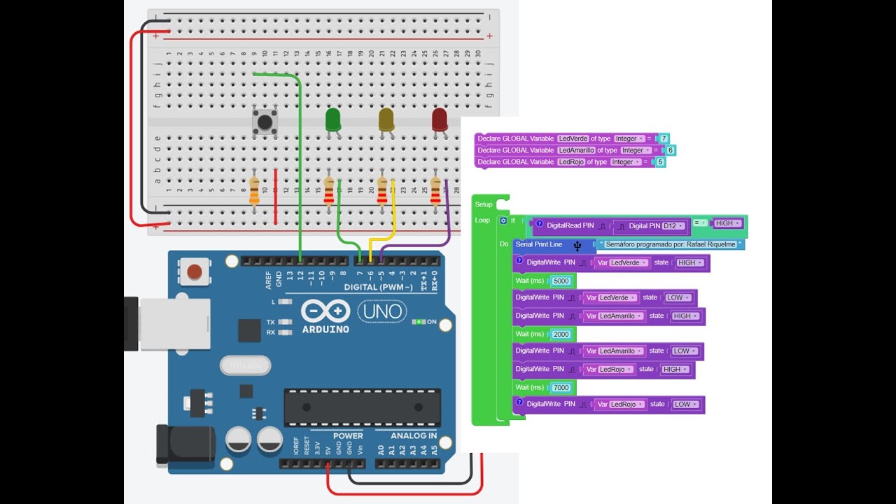 Semaforo Con Arduino Y Tinkercad Paso A Paso Youtube - vrogue.co Semaforo Con Arduino Y Tinkercad Paso A Paso Youtube - vrogue.co