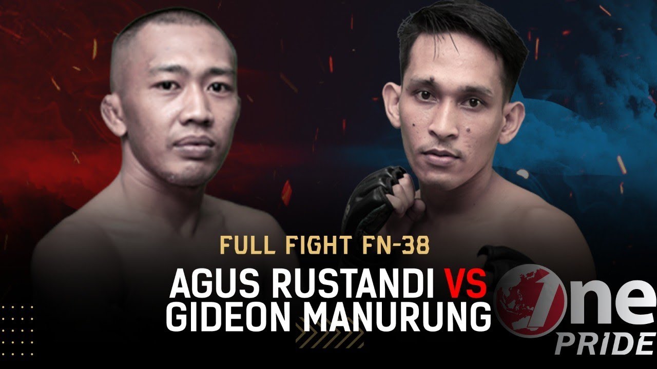 Terkapar! Agus Rustandi VS Gideon Manurung || Full Fight One Pride MMA ...