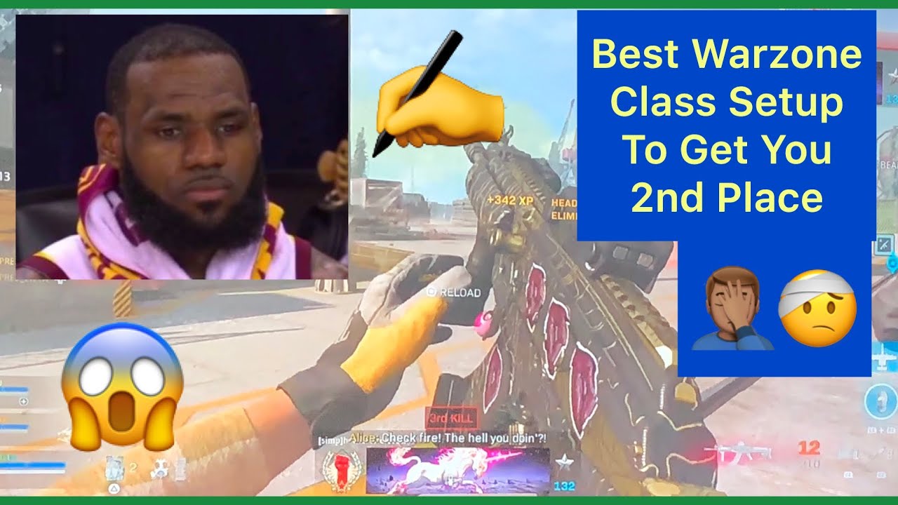 Modern Warfare Warzone:Best Class Setup Get You 2nd Place - YouTube