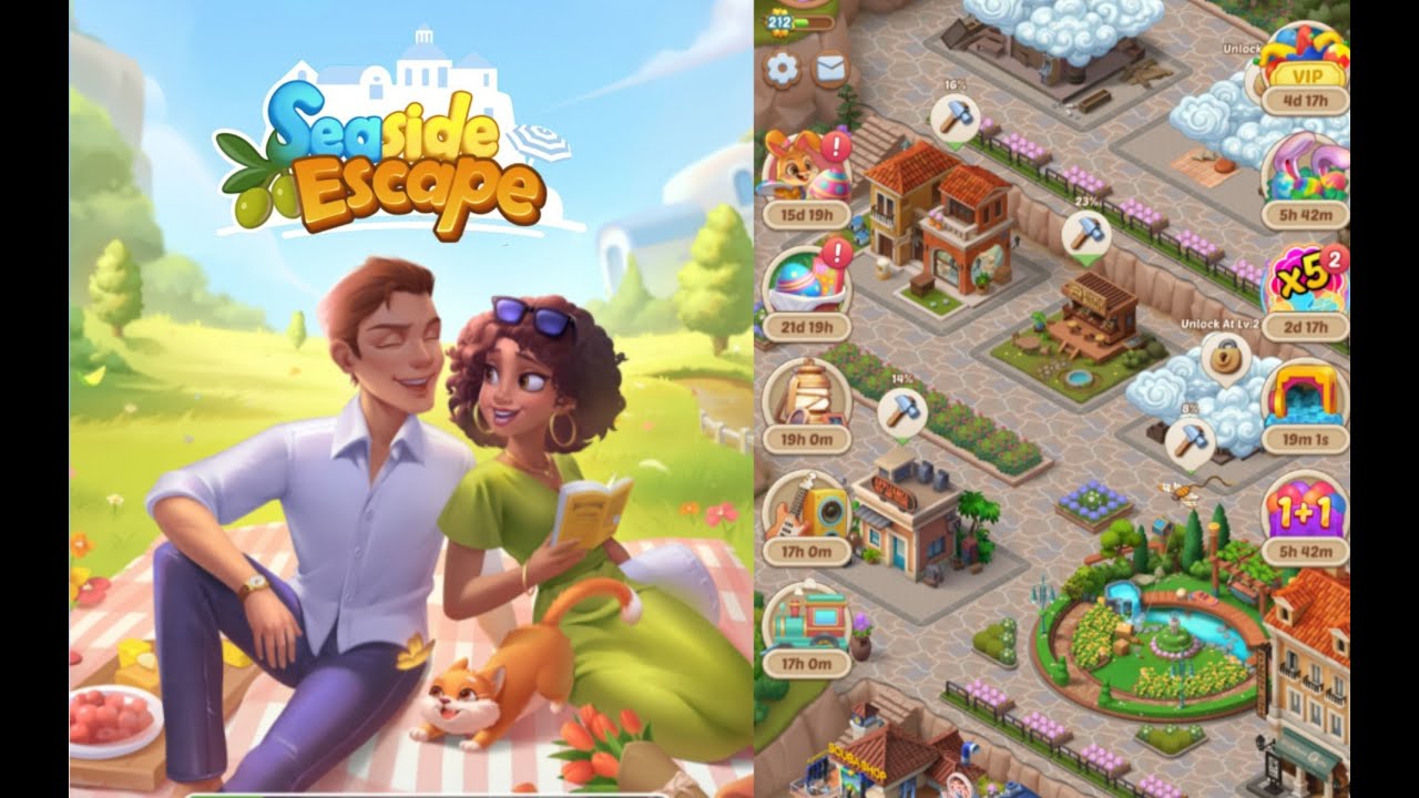 Seaside Escape | Level 211 Part 269 🏝🏖 #merge - YouTube