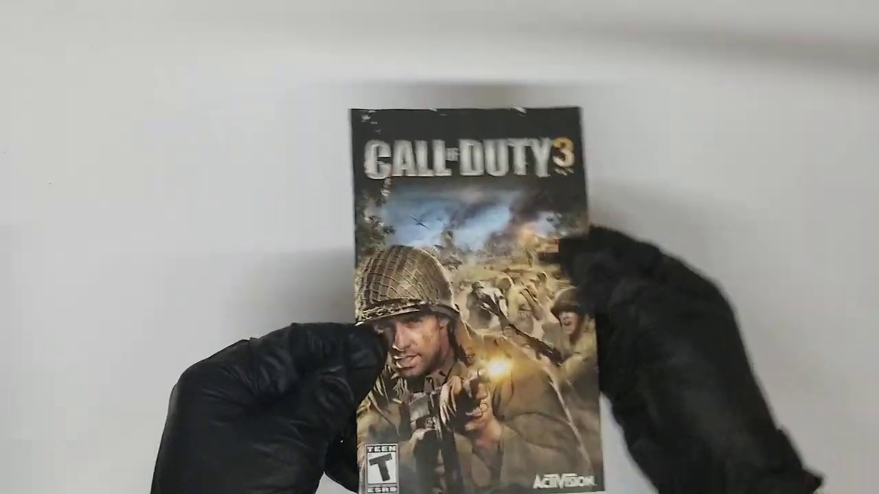 Call of Duty 3 - PlayStation 2 DVD COVER CD Artwork HD UNBOXING lyrics ...