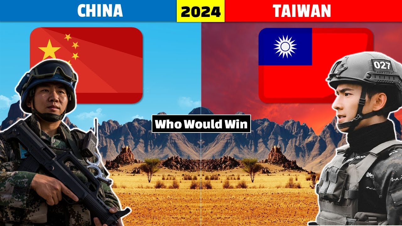 China vs Taiwan Land Military Power Comparison 2024 | Taiwan vs China ...