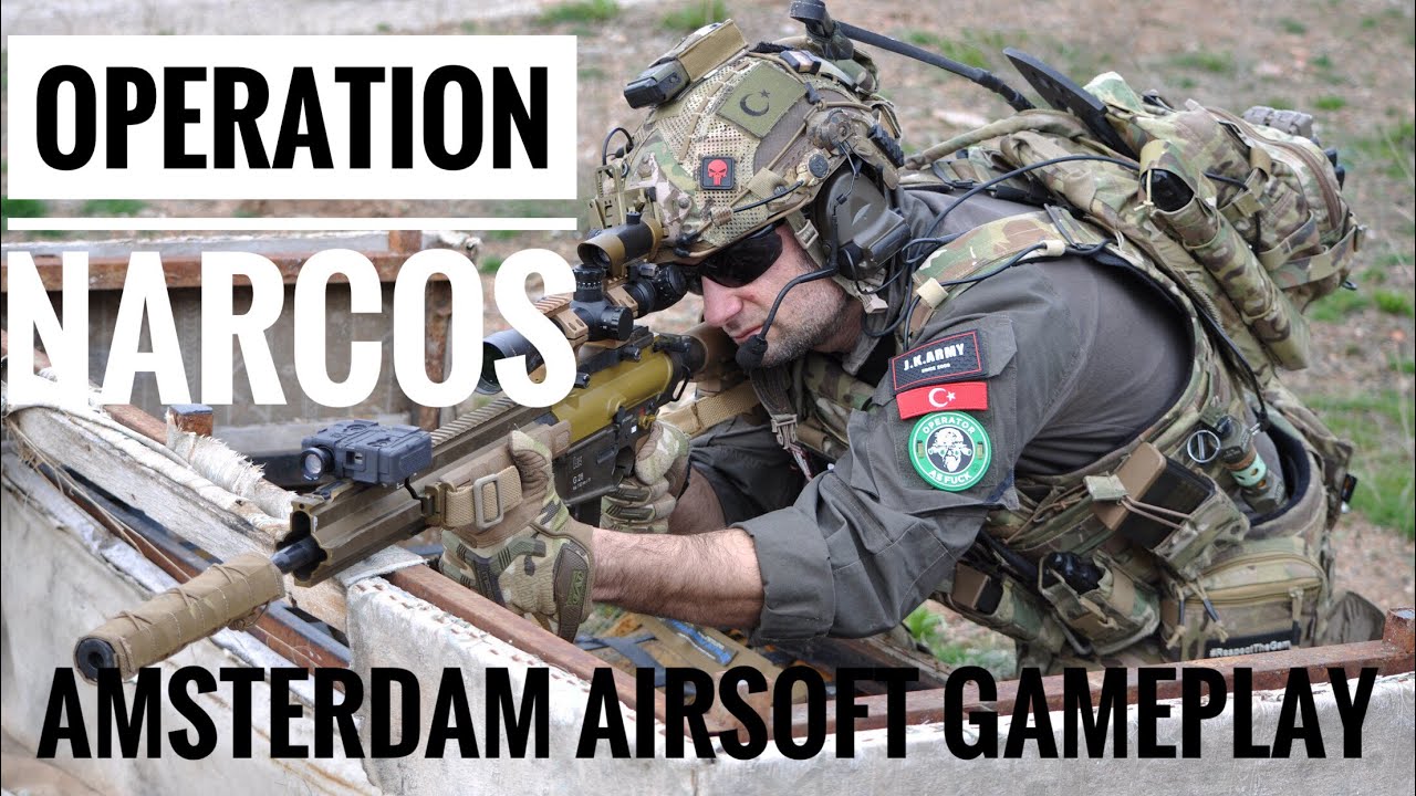 Airsoft GamePlay in Amsterdam - Operation Narcos | Türk Airsoft - YouTube