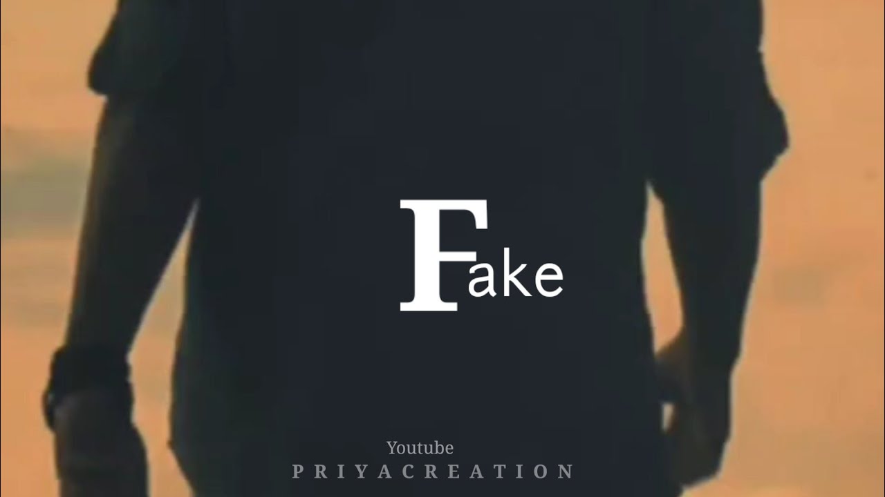 fake whatsapp status tamil/fake relationship/fake - YouTube