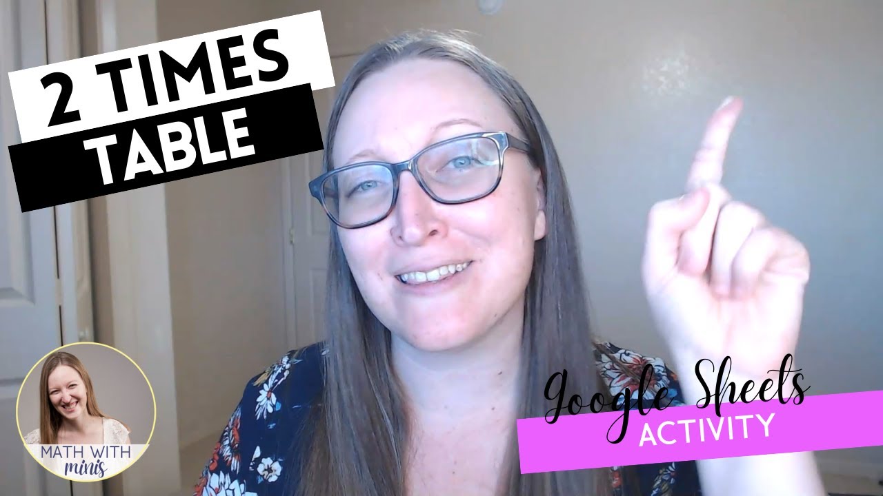 2 Times Table Digital Worksheet | How to Foster Math Fact Fluency with ...