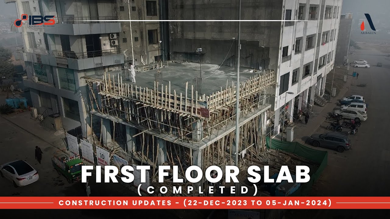 15 Days Construction Achievement(First Floor) Slab - YouTube