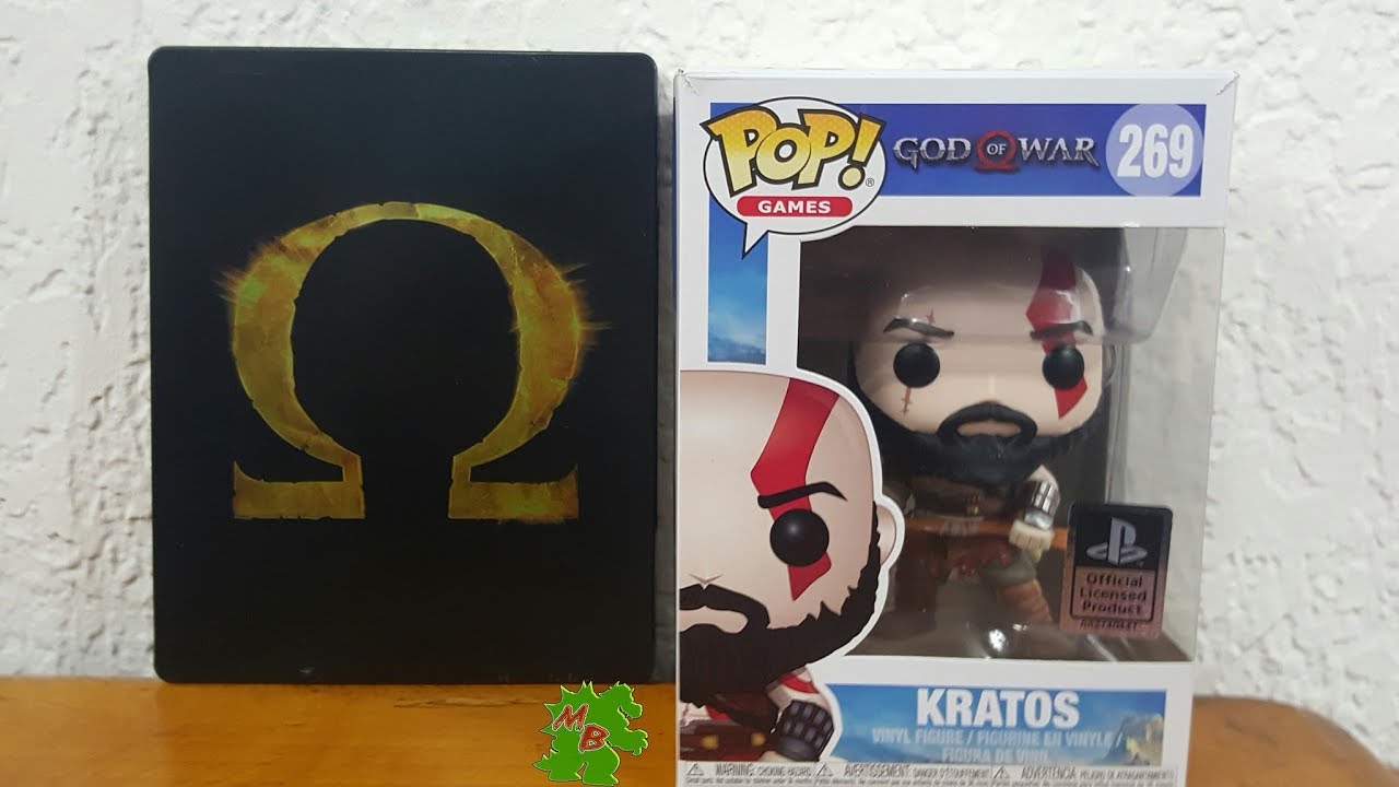 "KRATOS" Funko Pop de GOD OF WAR 4 -2018- - YouTube