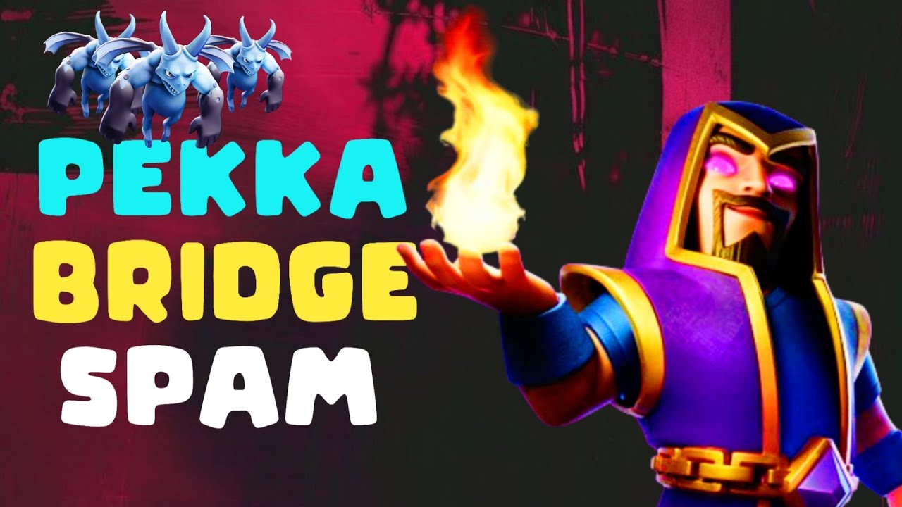 I Tried The PEKKA Bridge Spam with minions 😍 - YouTube