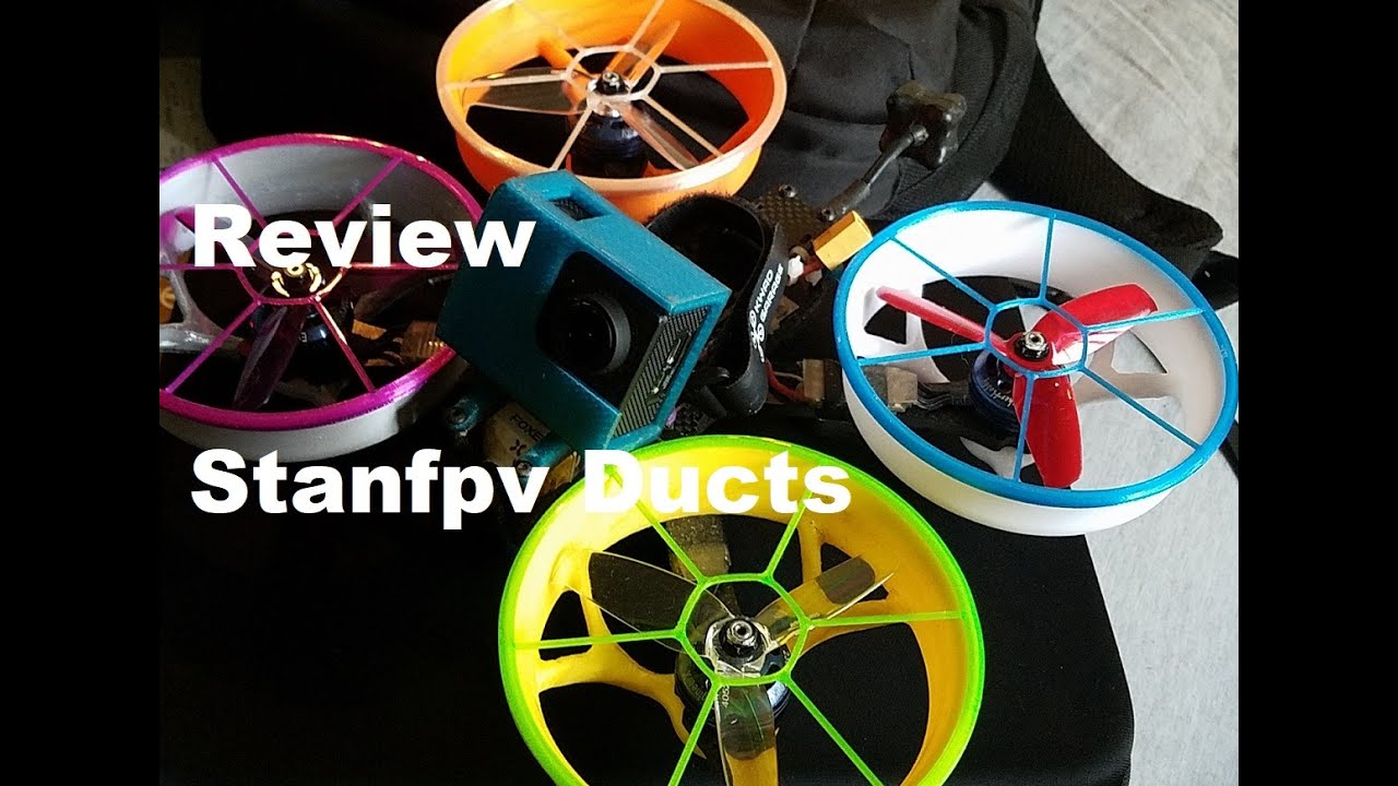 Review and flight of Stanfpv.com Ducting on a 5 inch racing Quad with ...