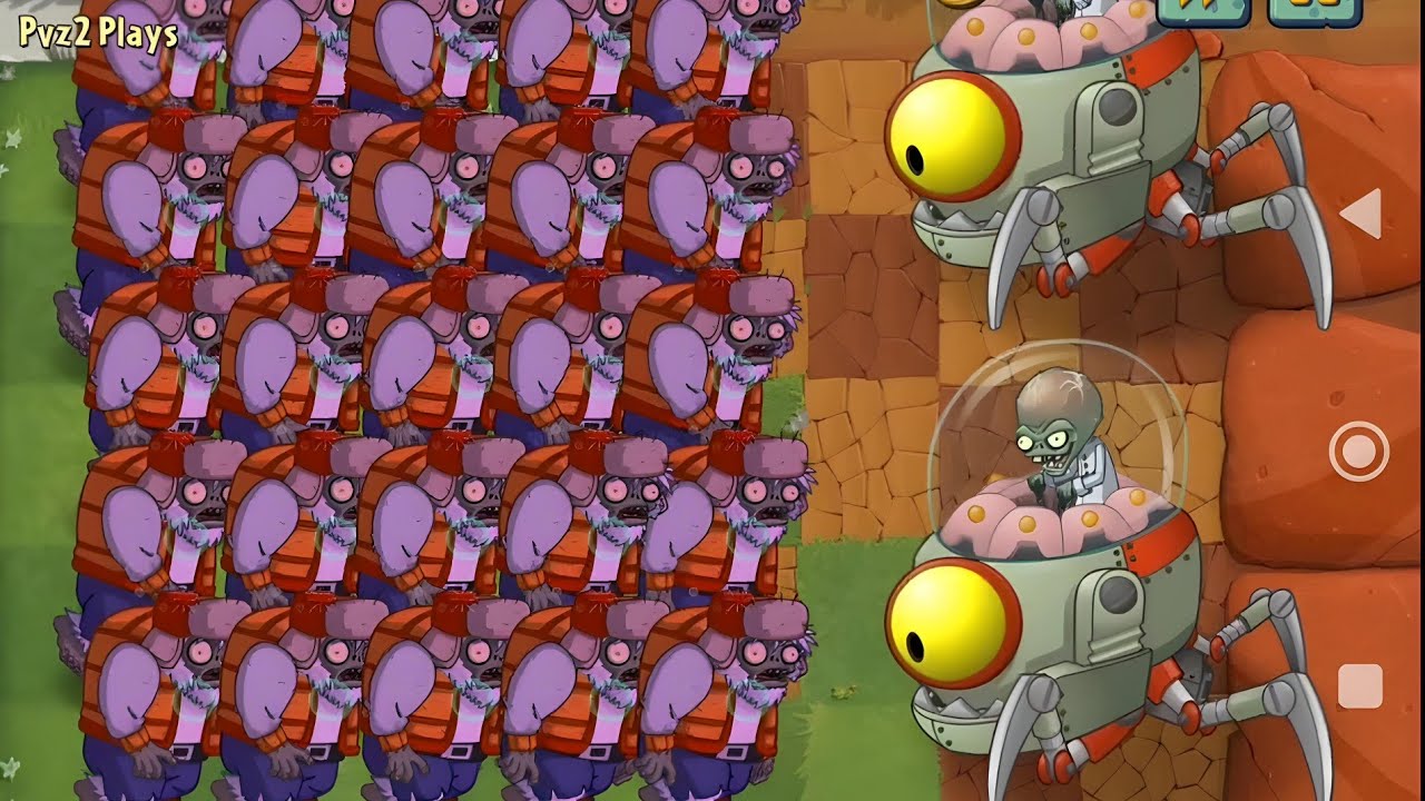 Plants Vs. Zombies 2 - Level 1000 Holiday Treasure Yeti Vs. All Zomboss ...