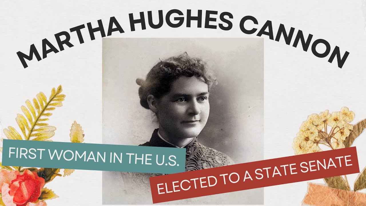 Martha Hughes Cannon – The first female state senator in the United ...