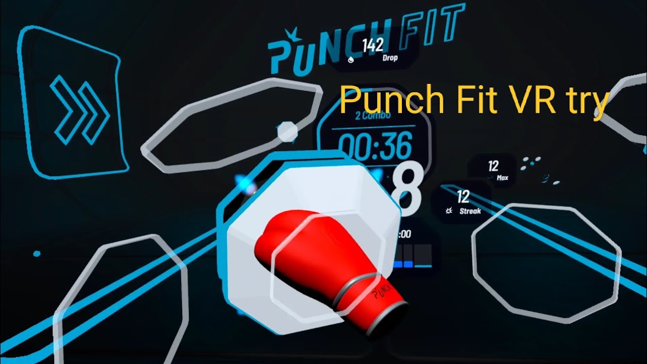 Punch Fit VR try / workout - YouTube