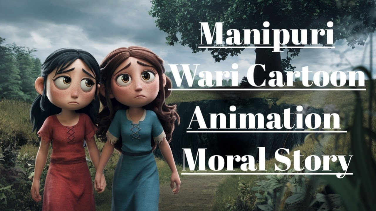 Manipuri Cartoon Animation Thauna Phrba Angang Nupi Macha Annigi wari ...