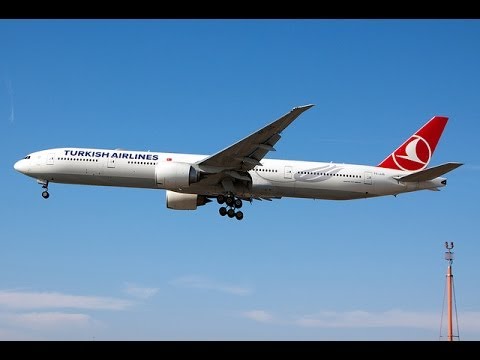 (Cabin) Turkish Airlines boeing 777-300ER Takeoff Istanbul-Los Angeles
