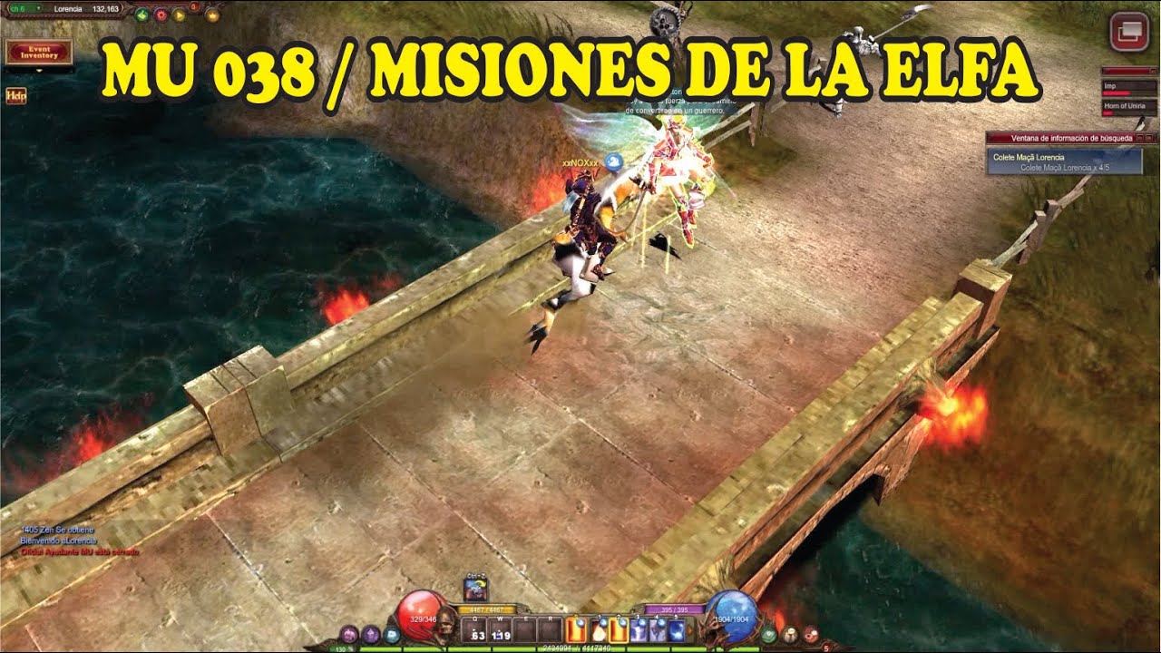 MU ONLINE WEBZEN - 038 MISIONES DE LA ELFA / GAMEPLAY ESPAÑOL - YouTube