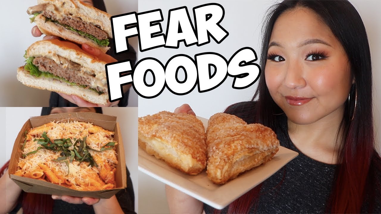24 HOURS EATING YOUR FEAR FOODS - YouTube