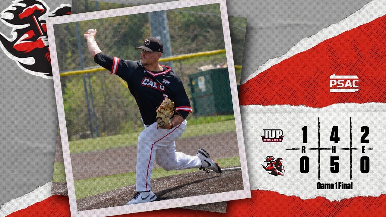 Baseball vs IUP - Game 1 Highlights (4/14/23) - YouTube