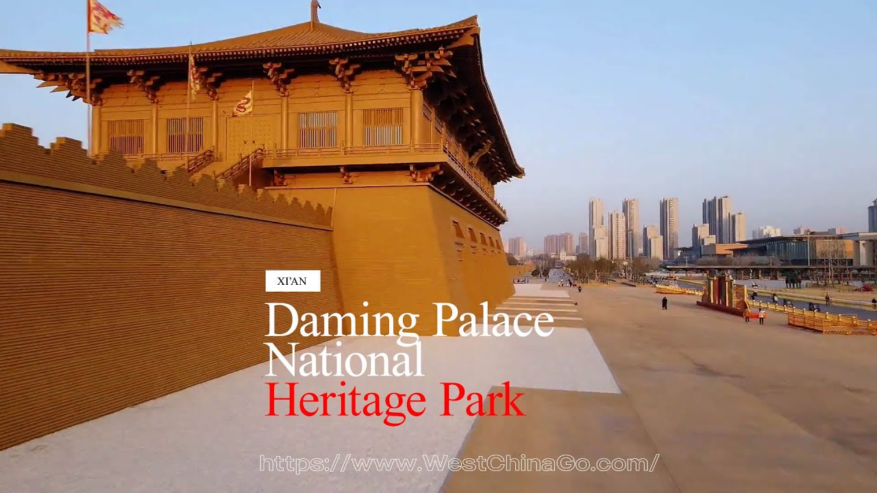 Xi'an Tang Dynasty Daming Palace National Heritage Park - YouTube