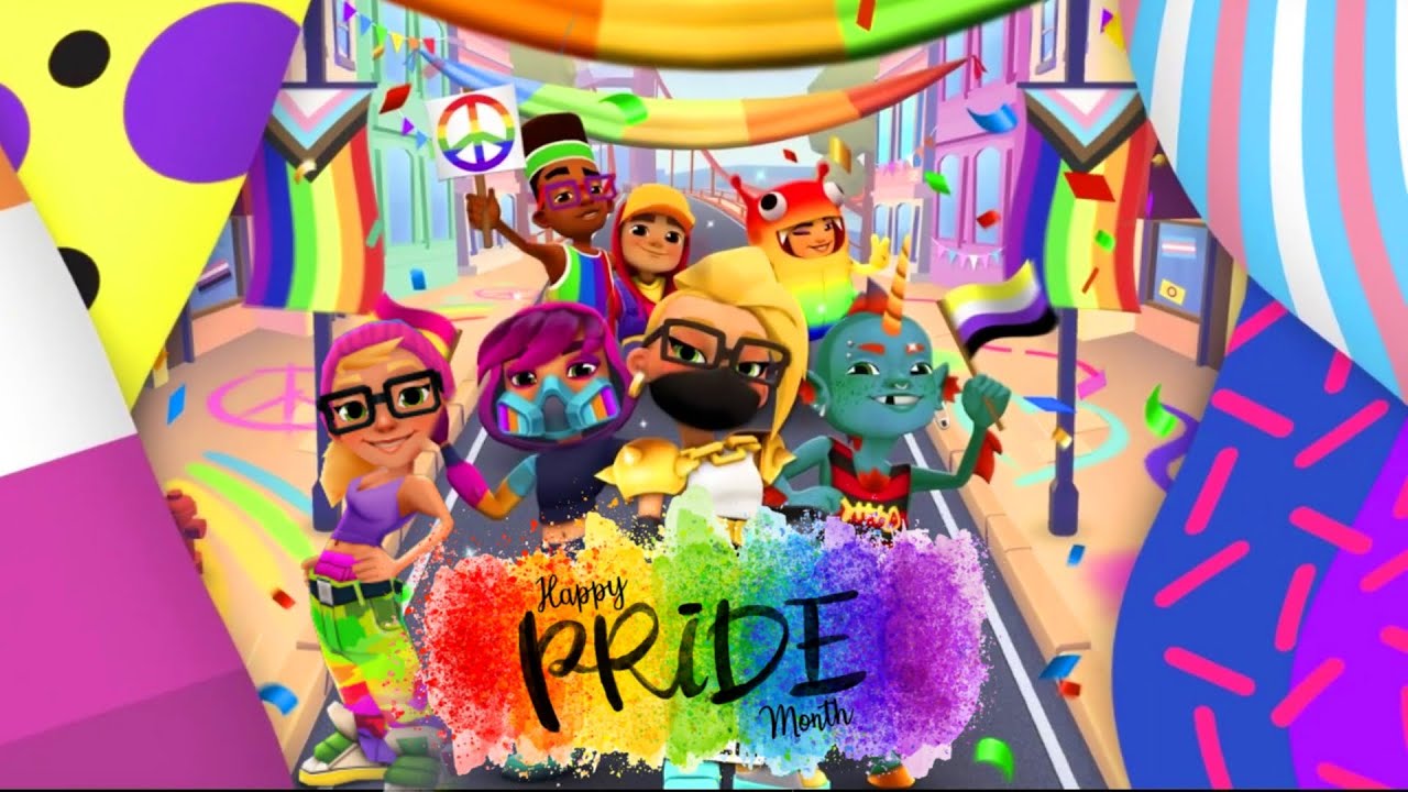 🦄Subway Surfers Pride Month Edition 2021 - 2022 - YouTube