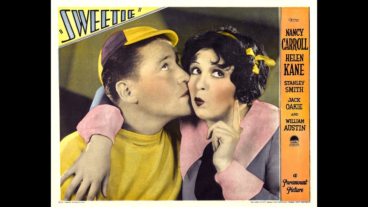Sweetie-1929 musical stars Jack Oakie, Nancy Carroll VINTAGE MUSICAL ...