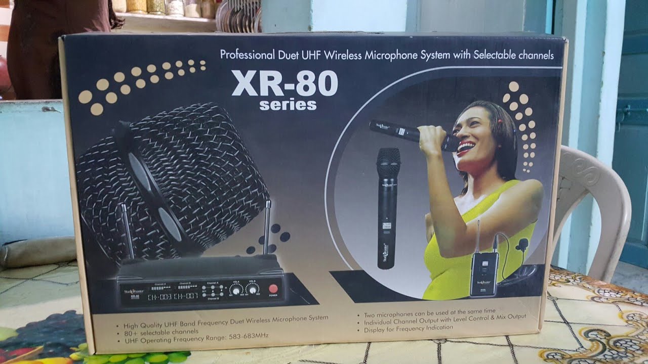 studiomaster xr 80 wireless microphone future xr 40 studio master ...