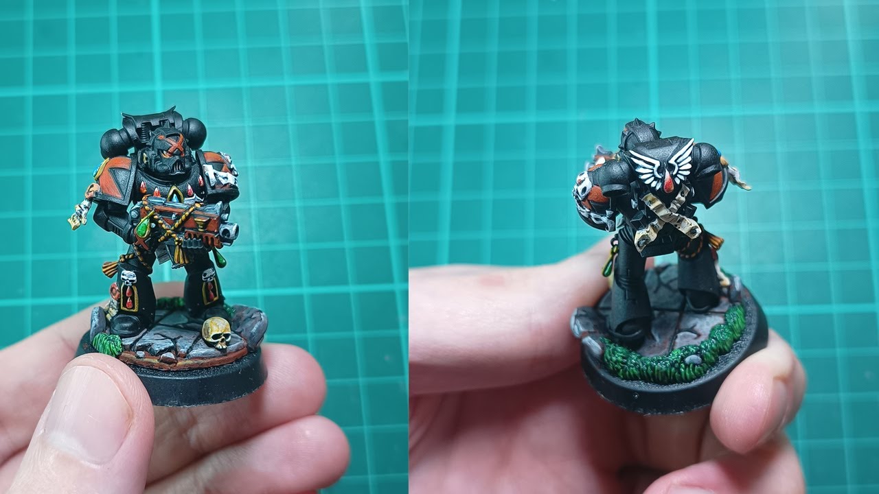 Making bases for Warhammer 40k - YouTube