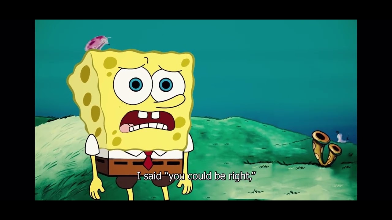 SpongeBob rapping I edited and made it - YouTube