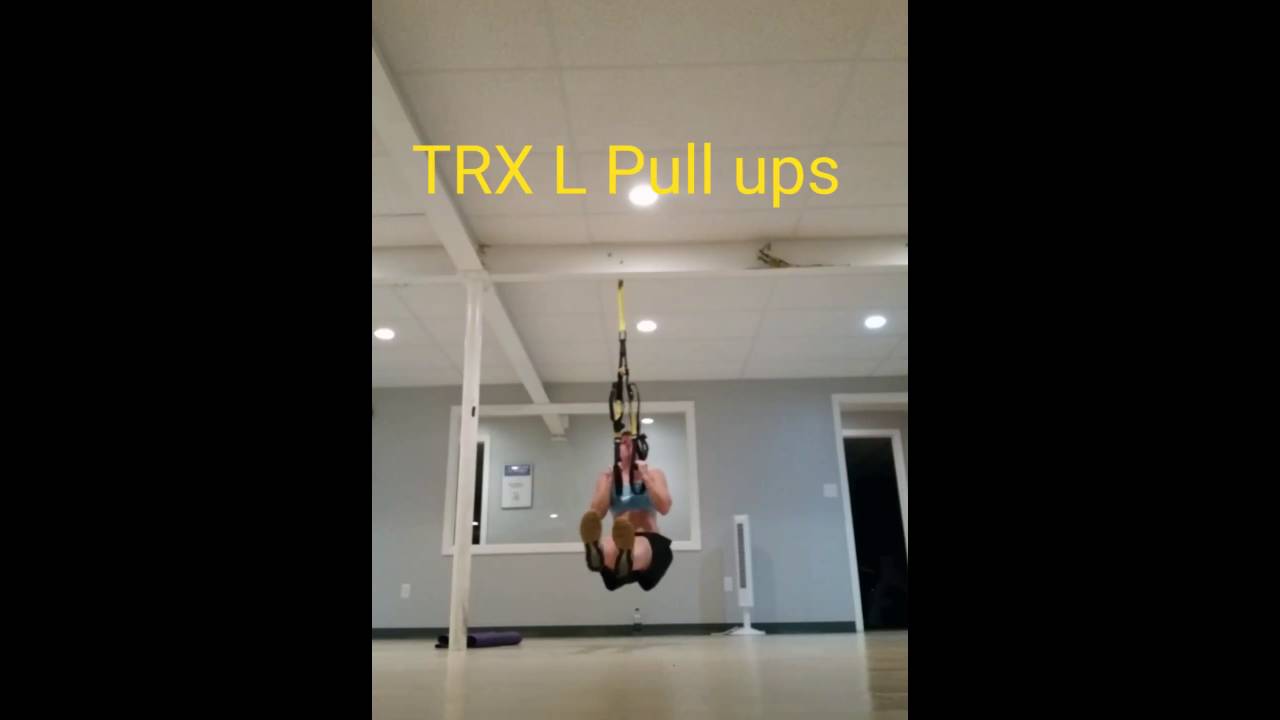 TRX L Pull Ups - YouTube