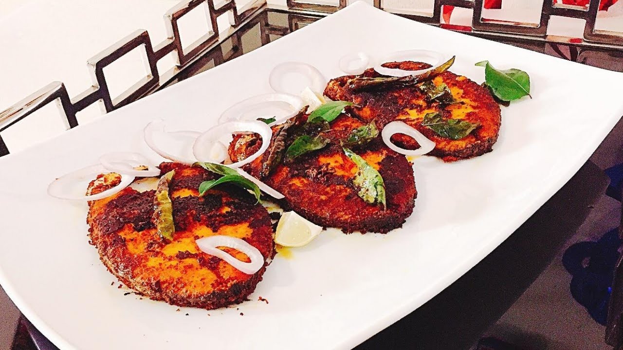 നല്ല നാടൻ ഫിഷ് ഫ്രൈ | King Fish Fry | അയക്കൂറ ഫ്രൈ | Tasty Ayakoora ...