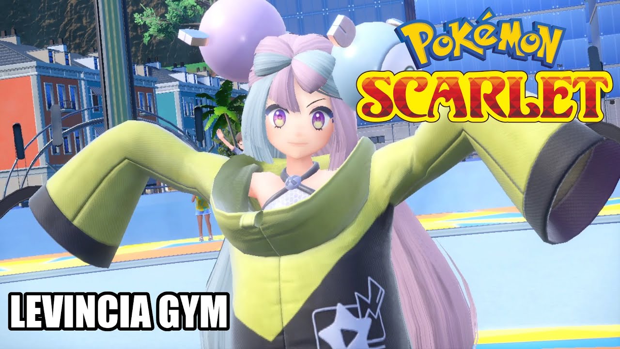 Pokemon Scarlet - Levincia Gym (Electric Badge) [Nintendo Switch] - YouTube