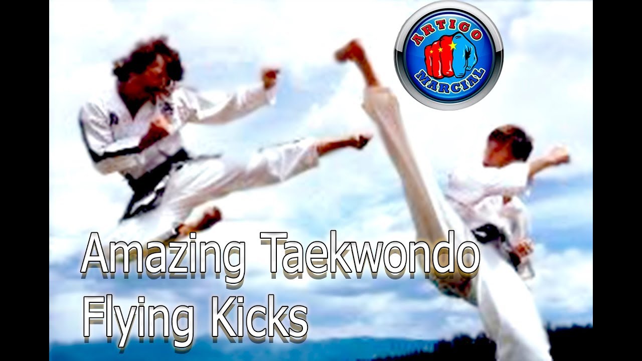 👊Amazing Taekwondo Flying Kicks - YouTube