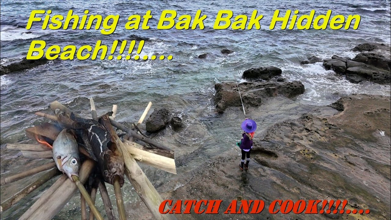 Camping and Fishing at Bak Bak Hidden Beach | Berkemah dan Memancing di ...