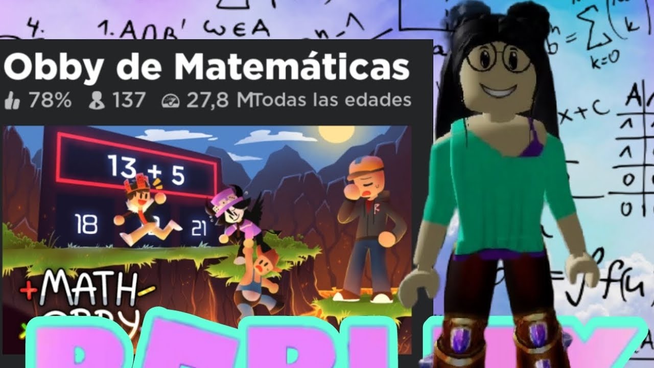 Obby de Matemáticas | Obby Math [Roblox] - YouTube
