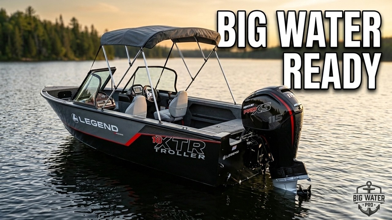 Legend 18 XTR Troller - A Big Water Beauty - YouTube