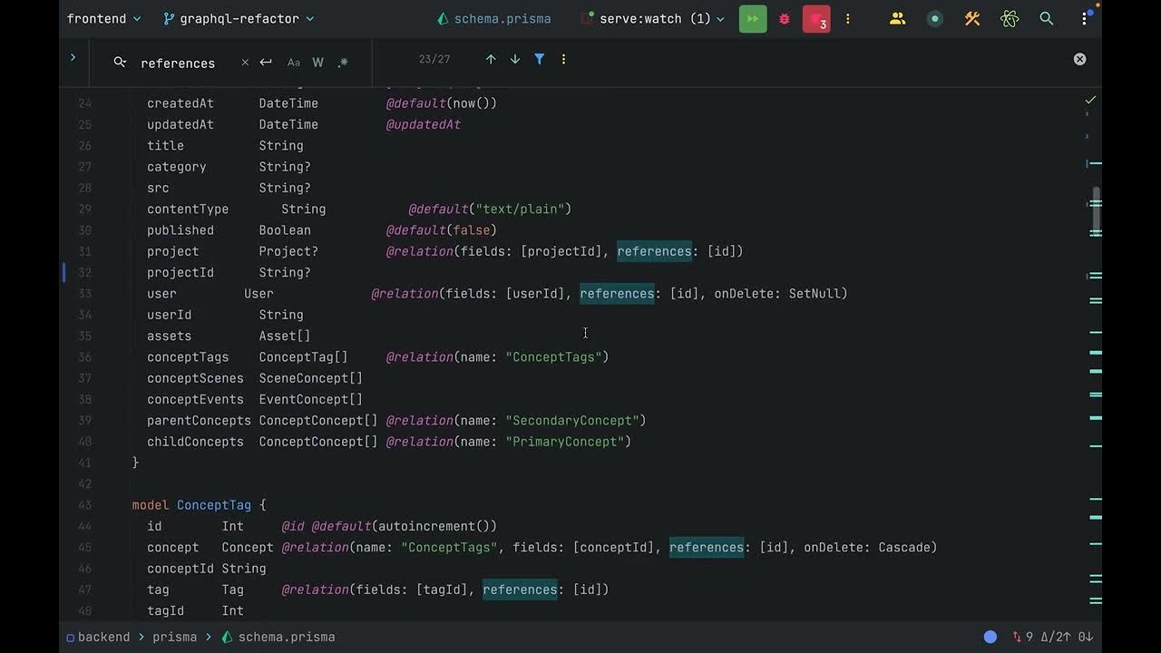 Devlog | coding | Updating Prisma Schema - YouTube