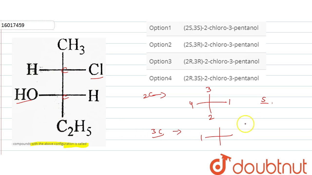 The compounds with the above configuration is called - YouTube