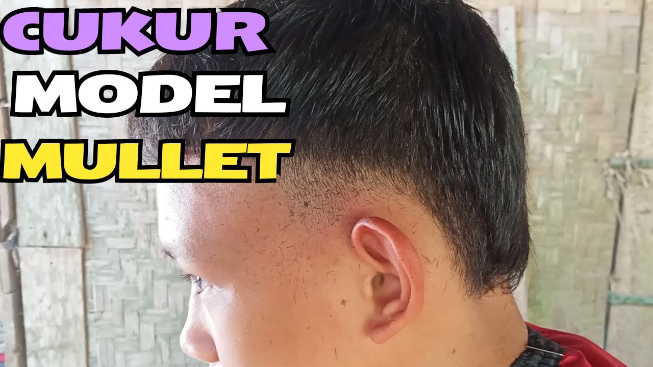 Potong rambut model mullet anak sekolah smp pangkas rambut pria ...