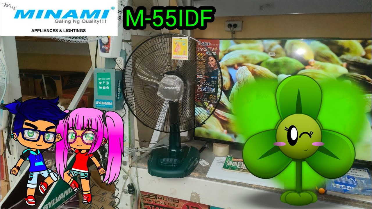 16" Minami Desk Fan M-55IDF| The PVZBloverFan ™ - YouTube