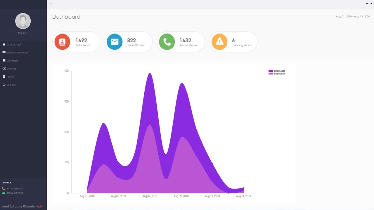 How to extract business leads live from web? RS Lead Extractor Ultimate ...