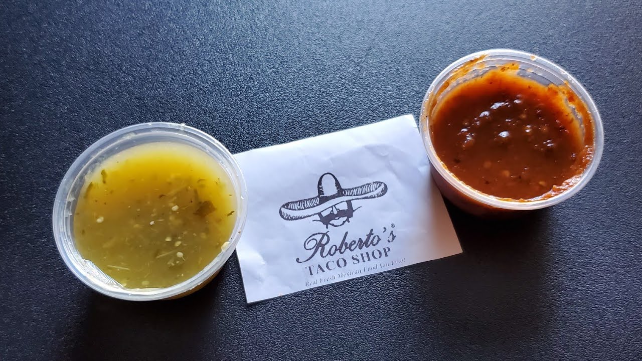 Roberto's Taco Shop... Taqueria Style Sauce Reviews Episode 12 - YouTube