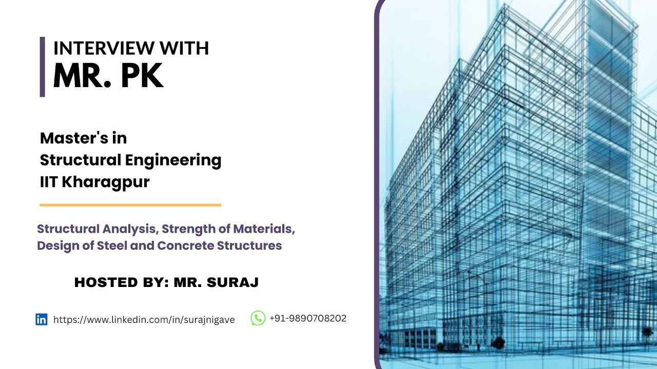 Career Growth in Structural Engineering | Interview with IIT KGP Alum | Tutoring Services - YouTube