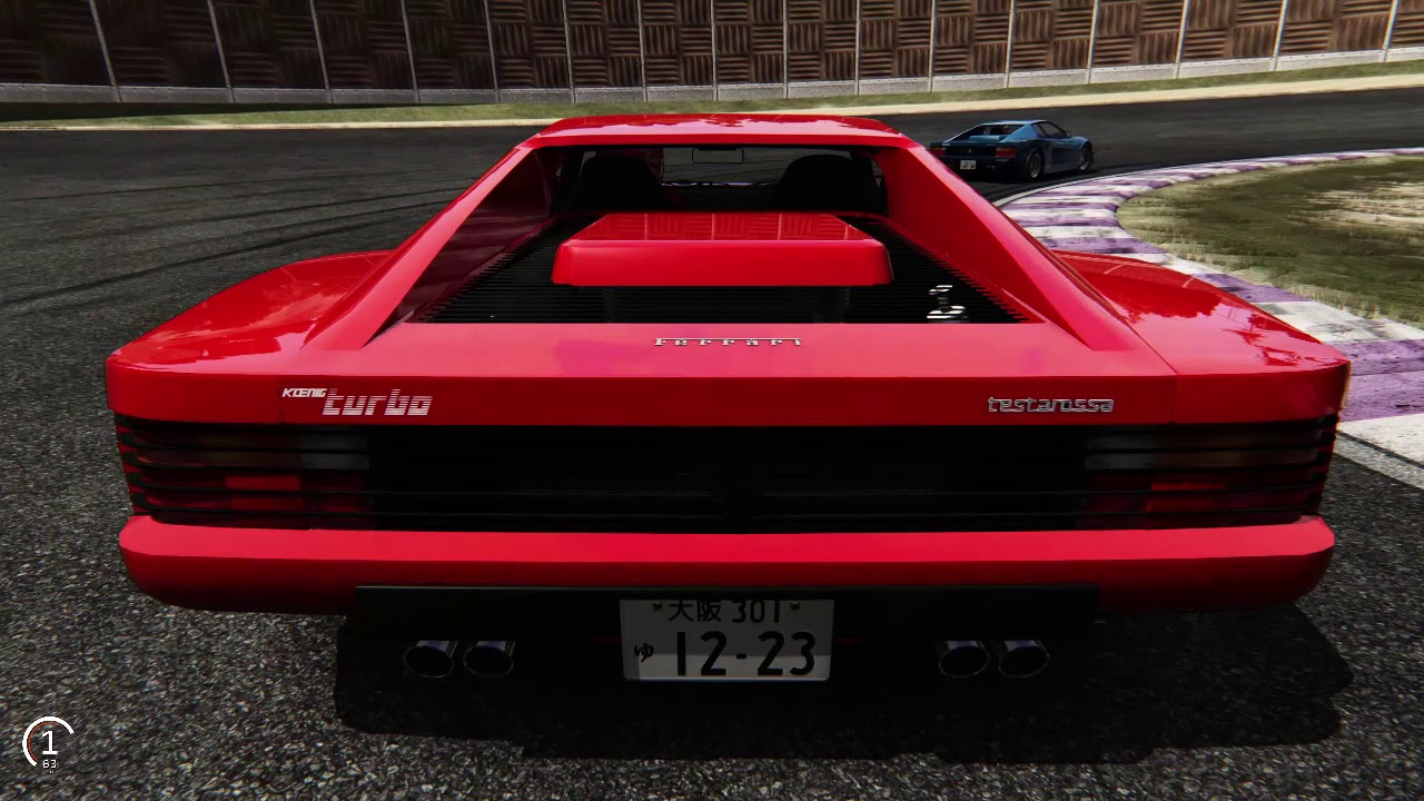 ASSETTO CORSA PC MOD 1984 Ferrari Testarossa Tuned - YouTube