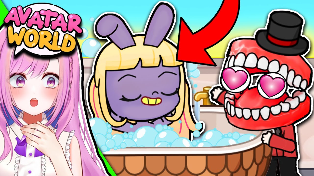 JAX is a GIRL & POMNI fall in LOVE (Avatar World) - YouTube