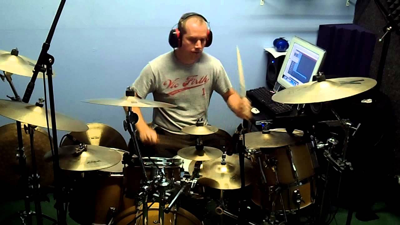 New prog drum beats in studio -Bill Bachman Spoke of Shadows - YouTube