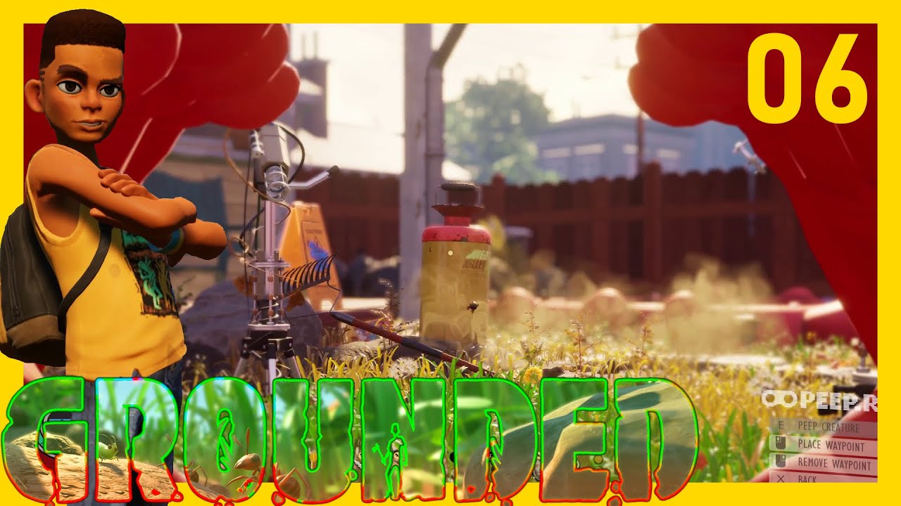 EXPLORING THE TOXIC AREA! | Grounded | Episode 06 - YouTube