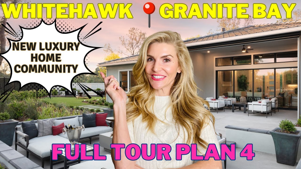 NEW LUXURY HOMES IN GRANITE BAY / WHITEHAWK a luxury Community - YouTube